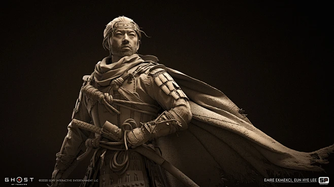 GHOST OF TSUSHIMA - Jin Ghost Armor-花瓣网