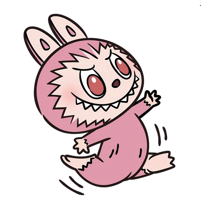 泡泡玛特热门IP：labubu、Molly免抠PNG透明图片下载(3)-花瓣网