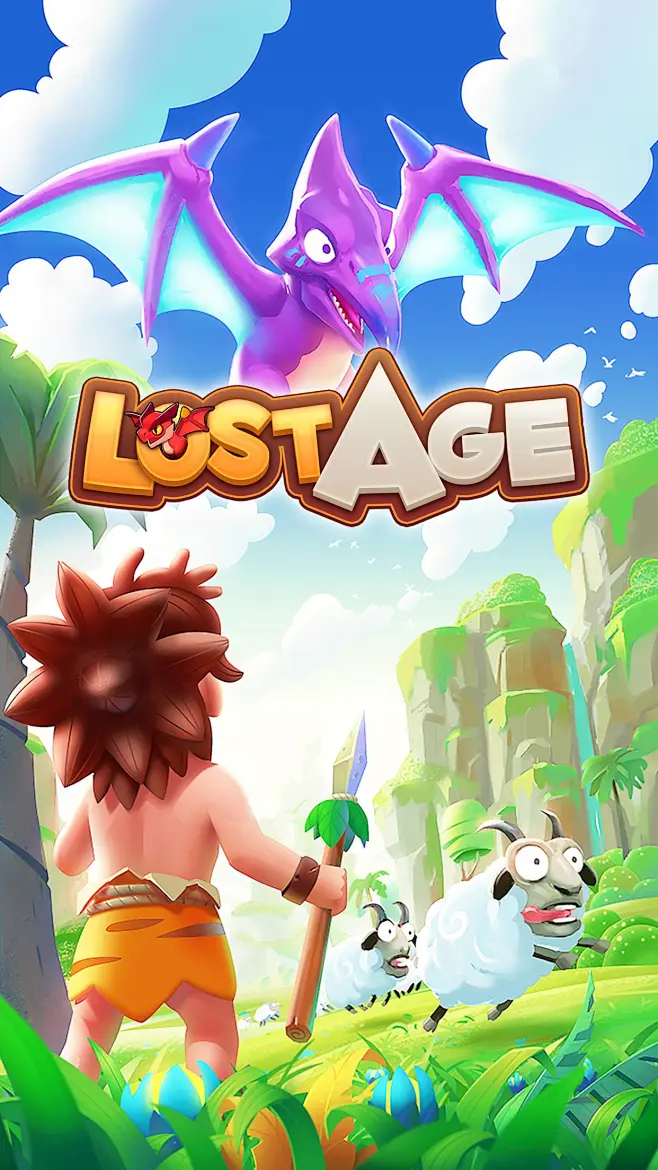 Lost Age | TapTap 发现好游戏 : "Lost Age" is a native and original RPG adventure game with dinosaurs ...