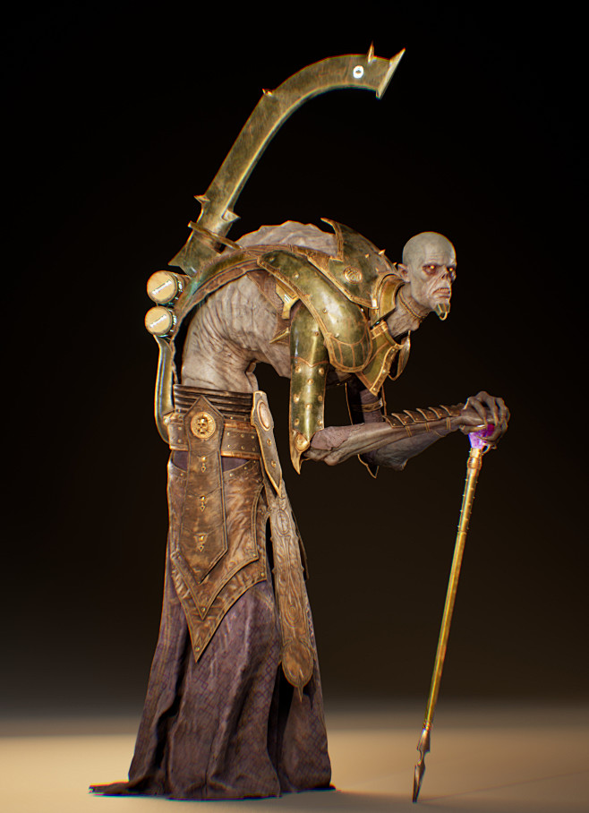 DOOM Hell Priest Realtime Fan Art, , BrainClay - CGSociety