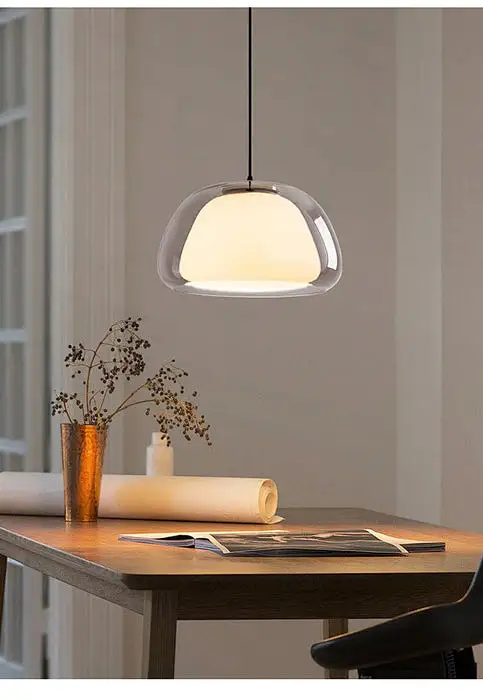 Amba - Jelly Globe Pendant Light Modern Pendant Light Dome Pendant ...