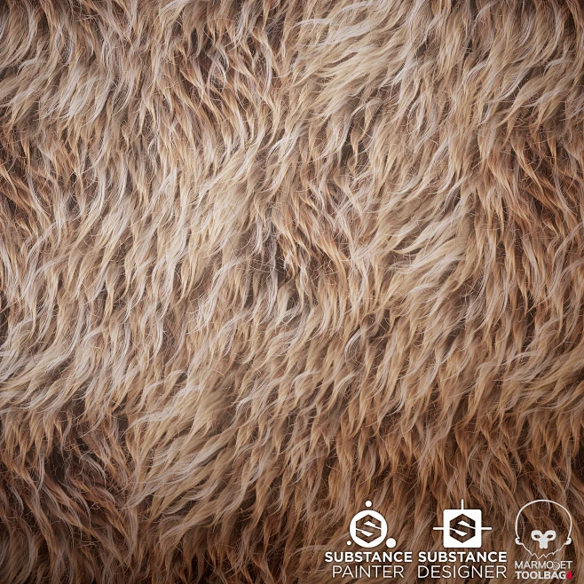 Smart Fur material-花瓣网