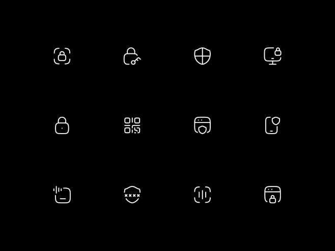 Security Minimal Icon Pack authentication icon icon pack icon set ...