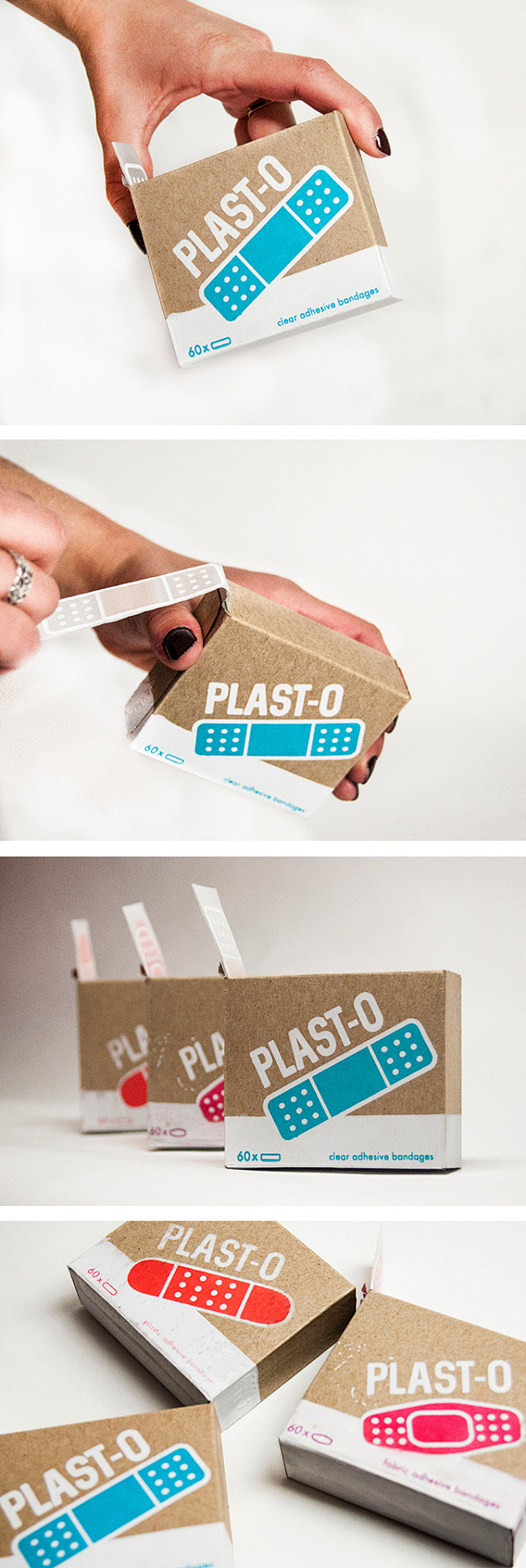 Plast-O创可贴包装设计欣赏