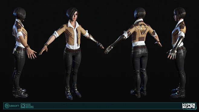 First 3D vision for RiverSide game characters , Alisa Seliverstova : I ...