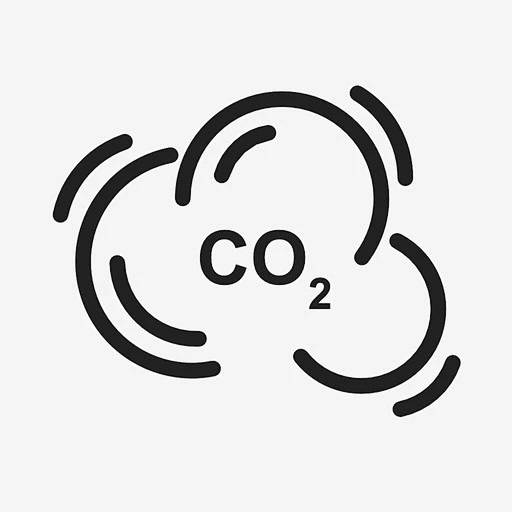 二氧化碳（co2）图标_88ICON https://88icon.com 二氧化碳（co2）-花瓣网