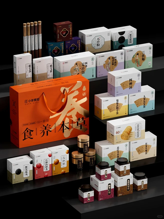 包装设计 %7C 小年食知·药食同源•大健康产品 - 小红书-花瓣网