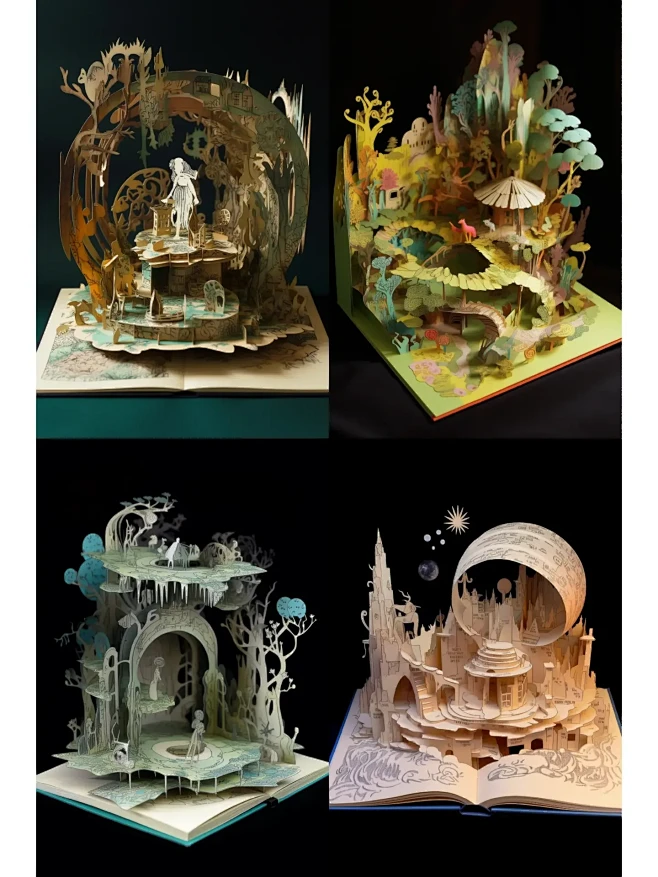 【AI创造奇幻立体书】太酷了！