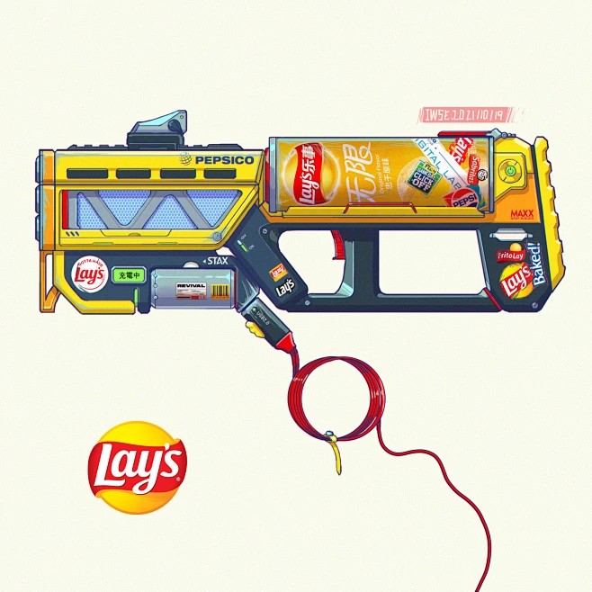 食品銃器 Snack gun-花瓣网