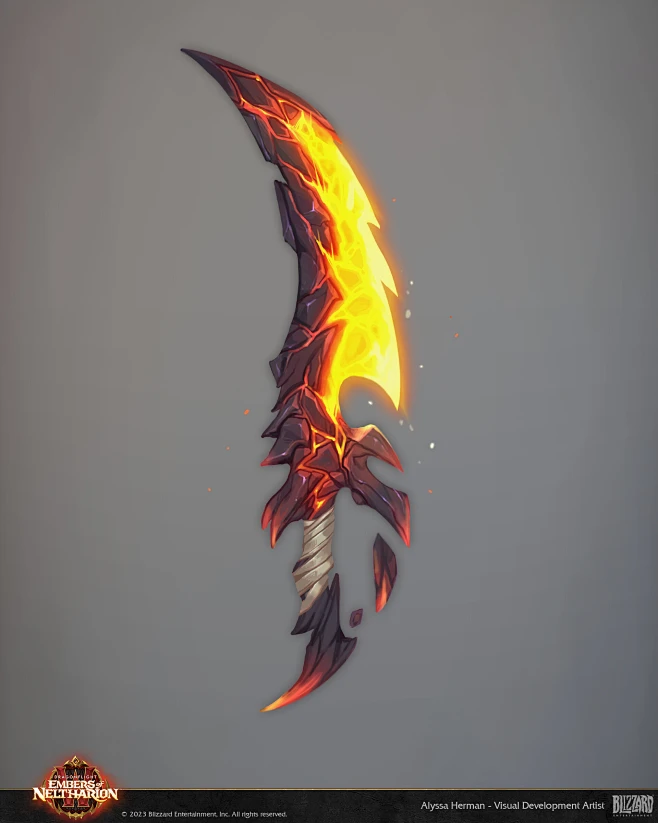 World of Warcraft - Embers of Neltharion - Molten Primal Fang (1H Sword ...