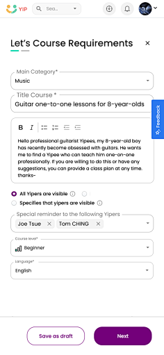 Joe Tsui 的 UI 原创画板-花瓣网|陪你做生活的设计师 | 20220728_Yip_UI