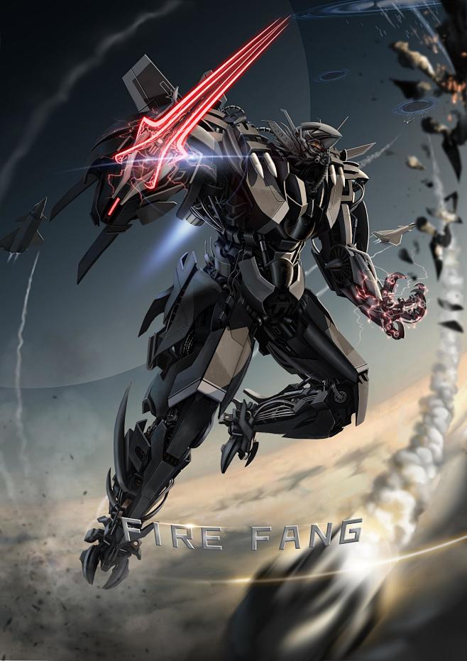 变形金刚设计—FIRE FANG