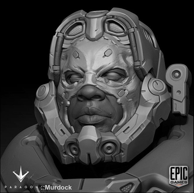 Paragon - Murdock, Mike Kime : Epic Games Paragon Hero : Murdock Art ...