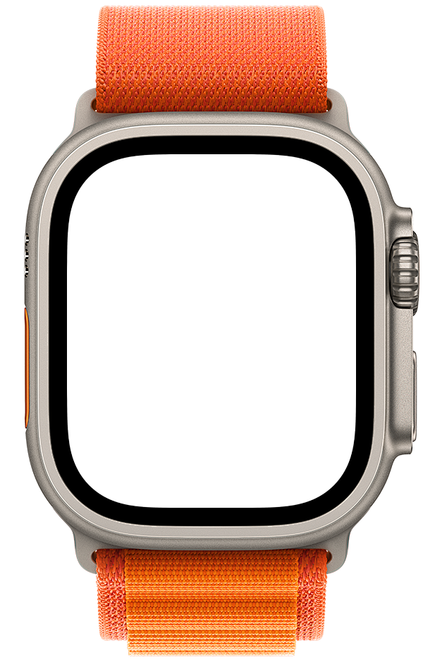 Apple Watch Ultra - Orange Alpine Loop