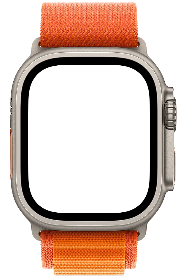 Apple Watch Ultra - Orange Alpine Loop-花瓣网