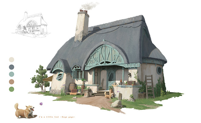 Suburban house