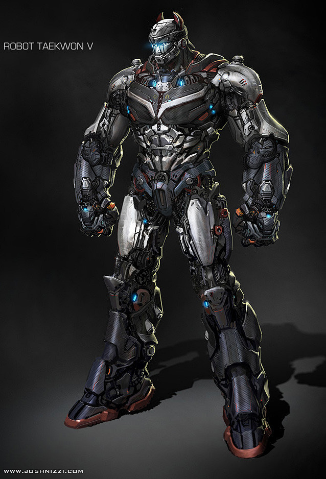 robot taekwon v -花瓣网