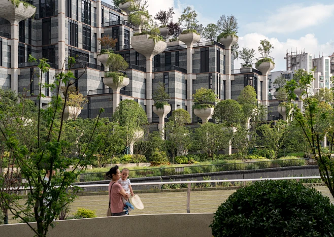 First Phase of Heatherwick Studio's Mixed-Use Development 1,000 Trees ...