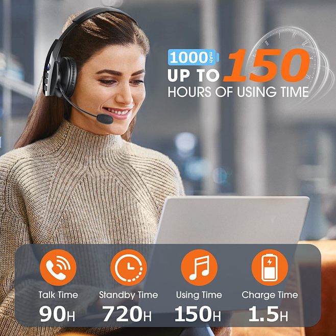 Amazon.com: LEEMC 头戴式耳机 : 手机和配件