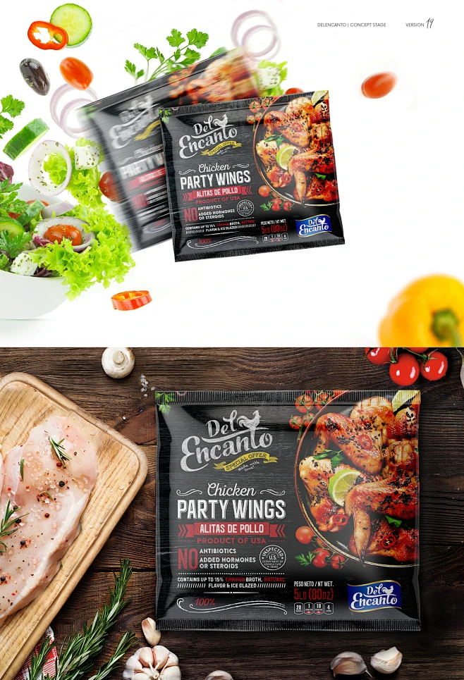 Chicken packaging design : Chicken packaging design-花瓣网