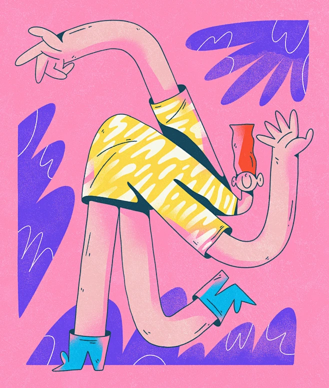 ILLUSTRATION Character Character design bright colors personajes Urban ...
