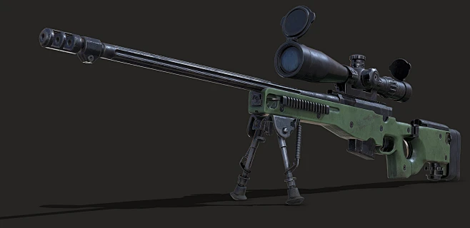 L96 Sniper Rifle - Rust, Thomas Butters : This was super fun to make ...
