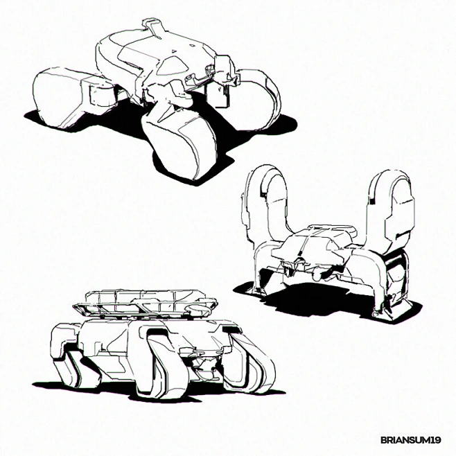 Ship sketch, Brian Sum : https://www.instagram.com/briansumcreative/-花瓣网