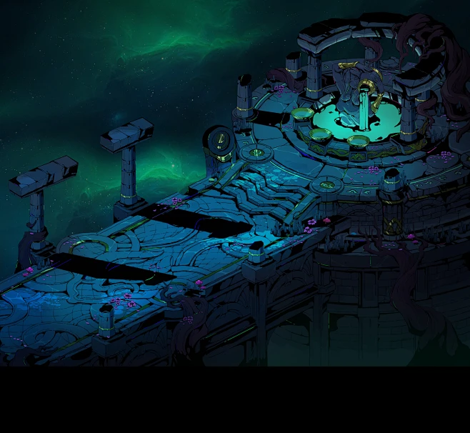 {游戏系列}美国 Hades （UI,角色，场景）-花瓣网