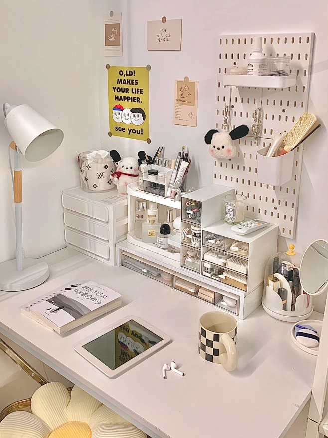 超实用桌面布置 | ins风书桌日常分享