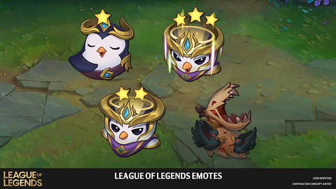 League of Legends - Various Emotes-花瓣网