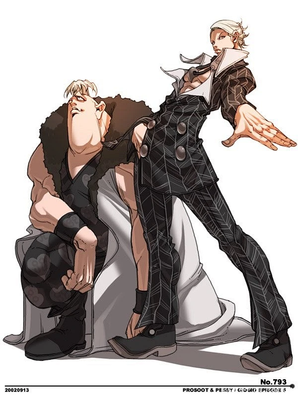 Falcoon画集TOP系列---JOJO图片_pose图片素材-花瓣网