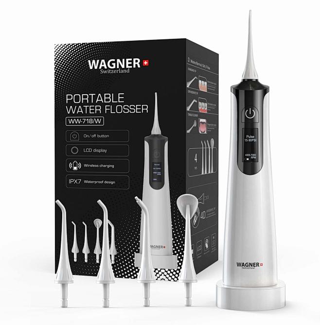 Amazon.com: Wagner Switzerland Advanced Digital Water Flosser with LCD ...