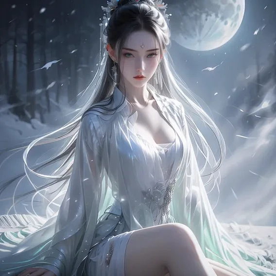 诛仙陆雪琪融合篇LV1-LoRA-牛逼王1982-LiblibAI图片_绘画之美图片素材-花瓣网