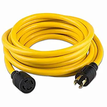 Amazon.com: PROLINE Power 25-FT Generator Extension Cord, 30Amp, 4 ...