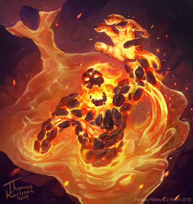 Fantasy Riders - Young Fire Giant, Thomas Karlsson : Here's another ...