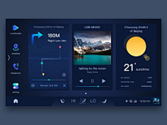 pad/HMI界面设计-花瓣网|陪你做生活的设计师 | g素材下载 - 豆皮儿