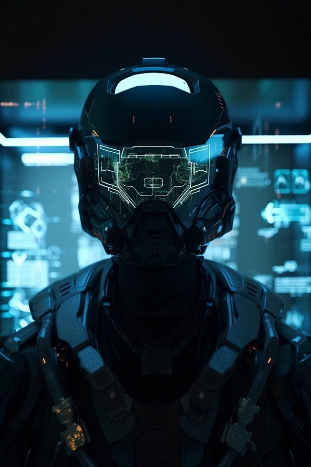 Scifi ui interface hud, Scifi ui interface hud, Portrait, Robotics ...