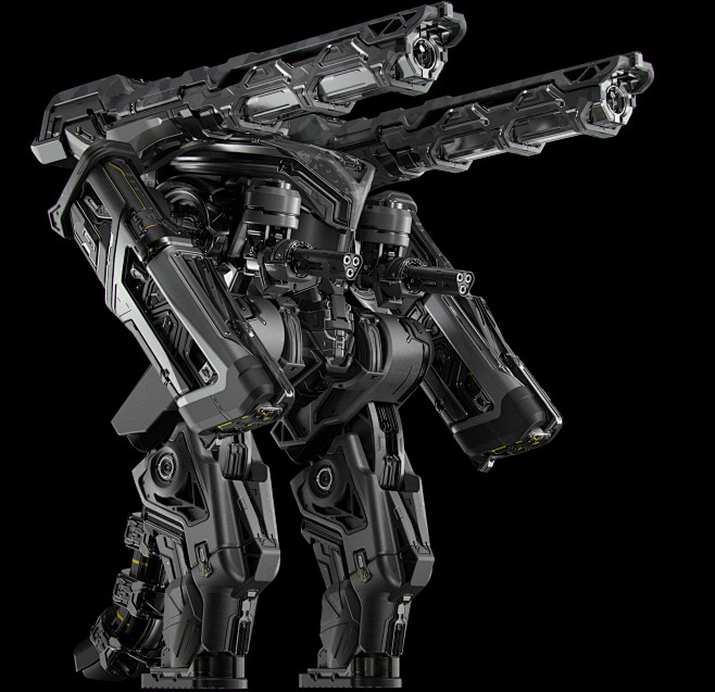 MG mech, Fumihisa Nagasawa : mech design based on Metal Gear Gander.