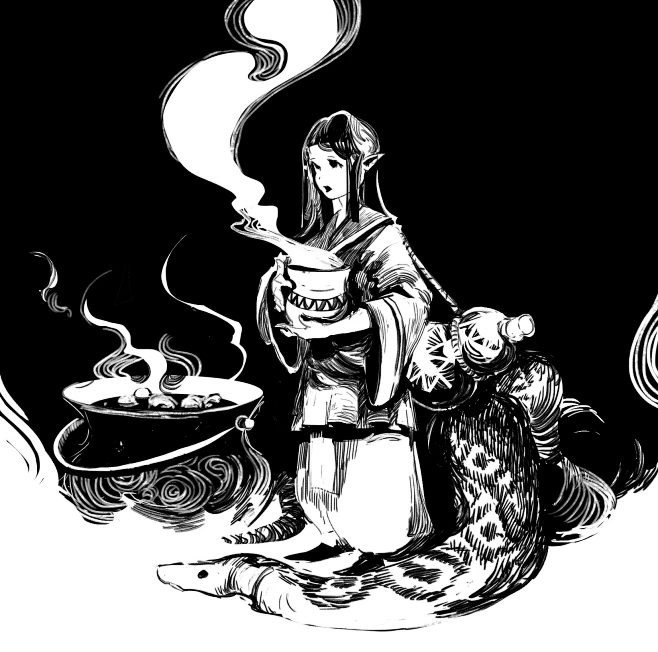 Inking for fun, Hue Teo : Inking for fun by Hue Teo on ArtStation.图片_sketch&practice图片素材-花瓣网