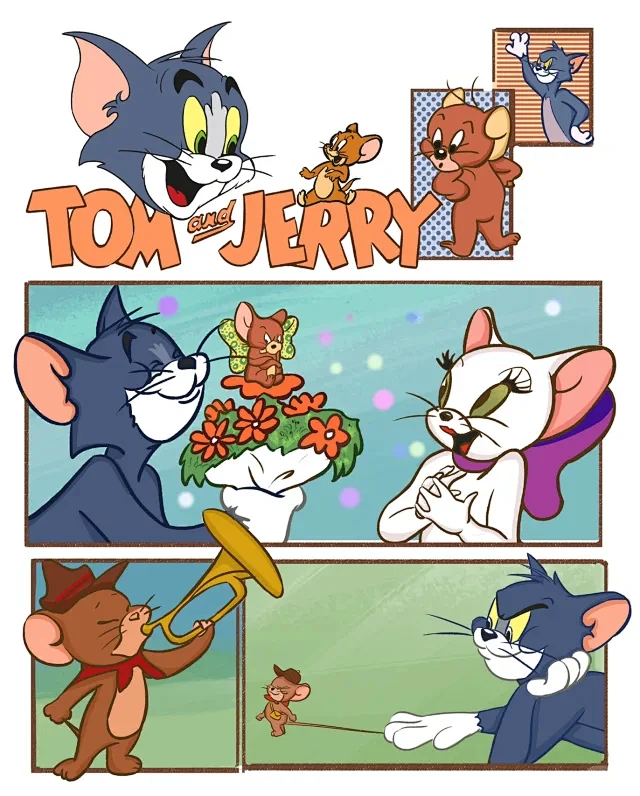 猫和老鼠分镜插画 - 小红书搜索-花瓣网