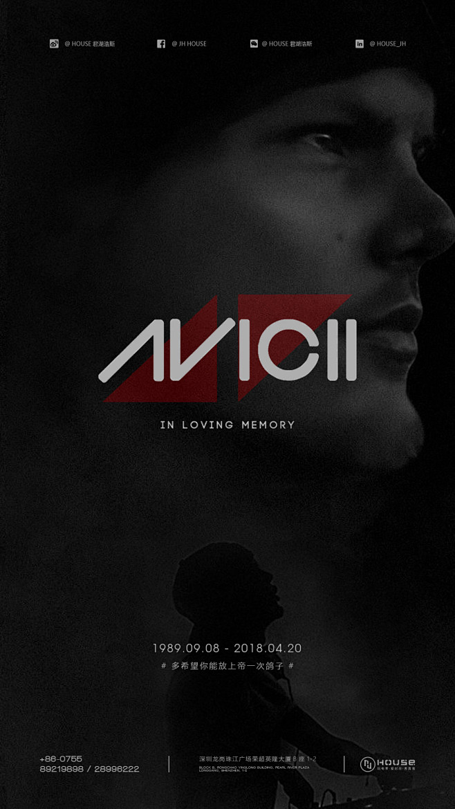 avicii 海报
