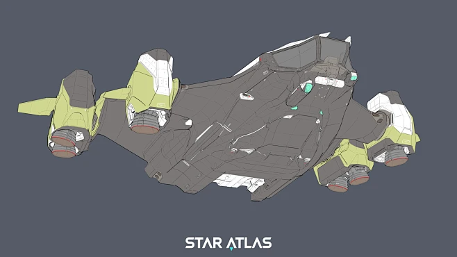 Star Atlas trailer | Hero ship-花瓣网