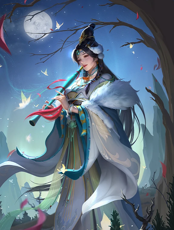 胡笳十八拍*乐蔡文姬_看图_三国杀皮肤吧_百度贴吧-花瓣网