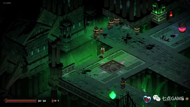 堪称“神级美术”，提名年度最佳艺术指导！高评分《Hades》美术一览-7.GAME : 视觉盛宴！！-花瓣网