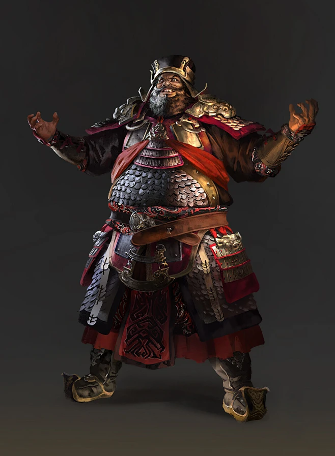 Total War Three Kingdoms-Character design_Kingdom of Wei+Dong Faction ...