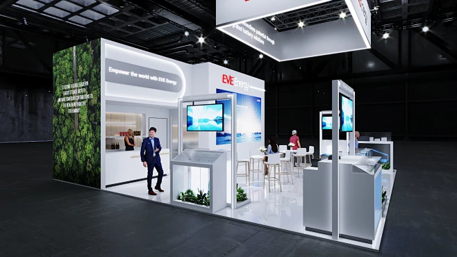 EVE booth design plan for 2025 :: Behance-花瓣网