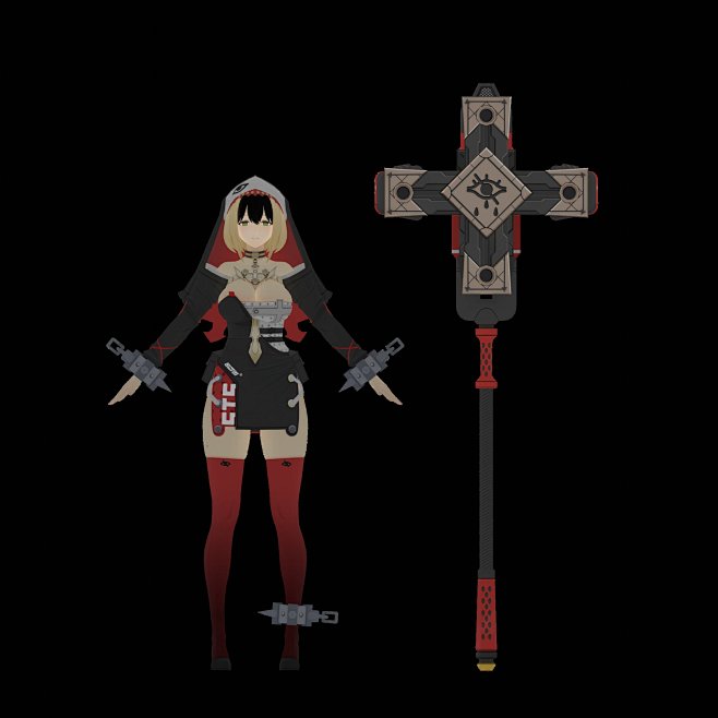 zzz几个新角色模型_看图_崩坏4内鬼吧_百度贴吧