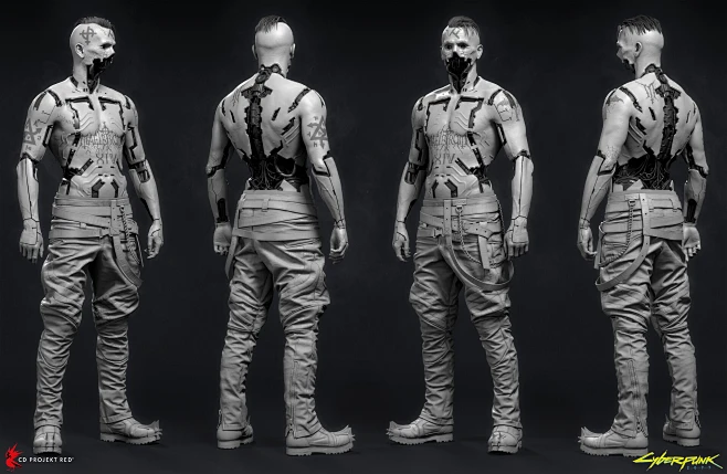 Cyberpunk 2077 - Maelstrom ganger, Marcin Blaszczak : Maelstrom ganger ...