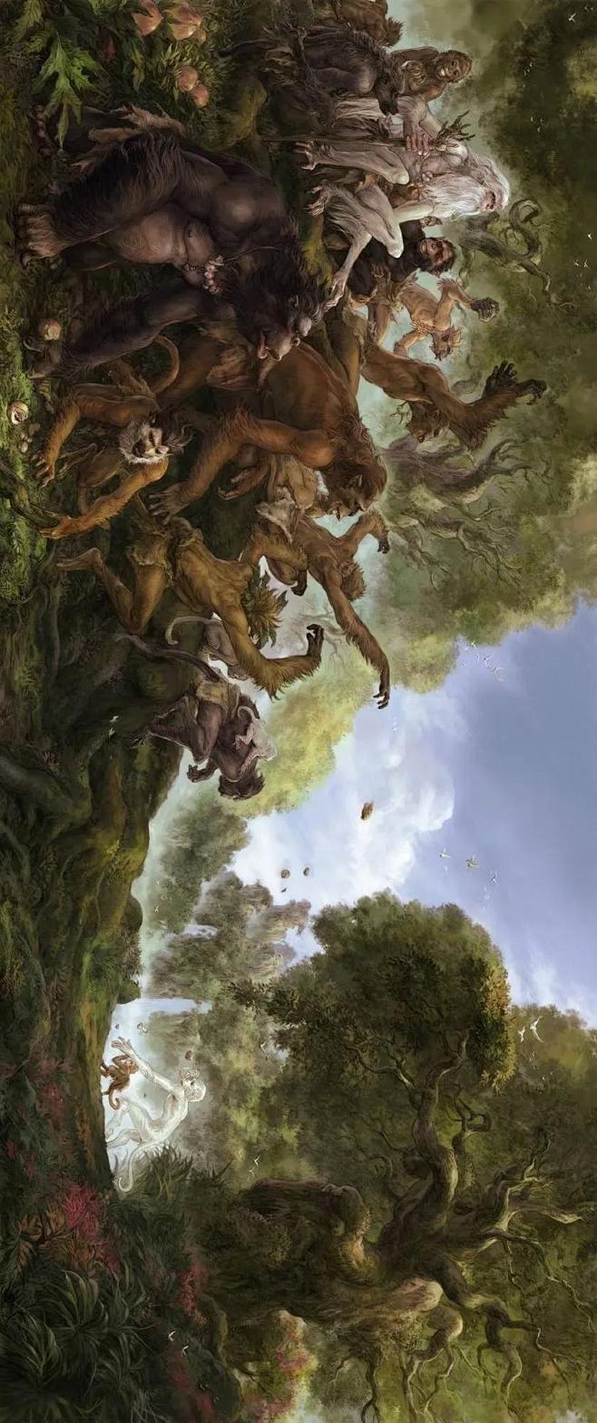 刘冬子西游记系列图集