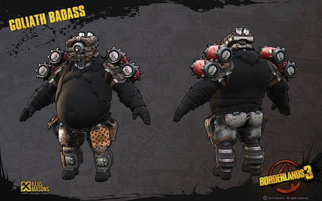 Borderlands 3 - Goliaths, KEOS MASONS : Group effort from Keos Masons ...